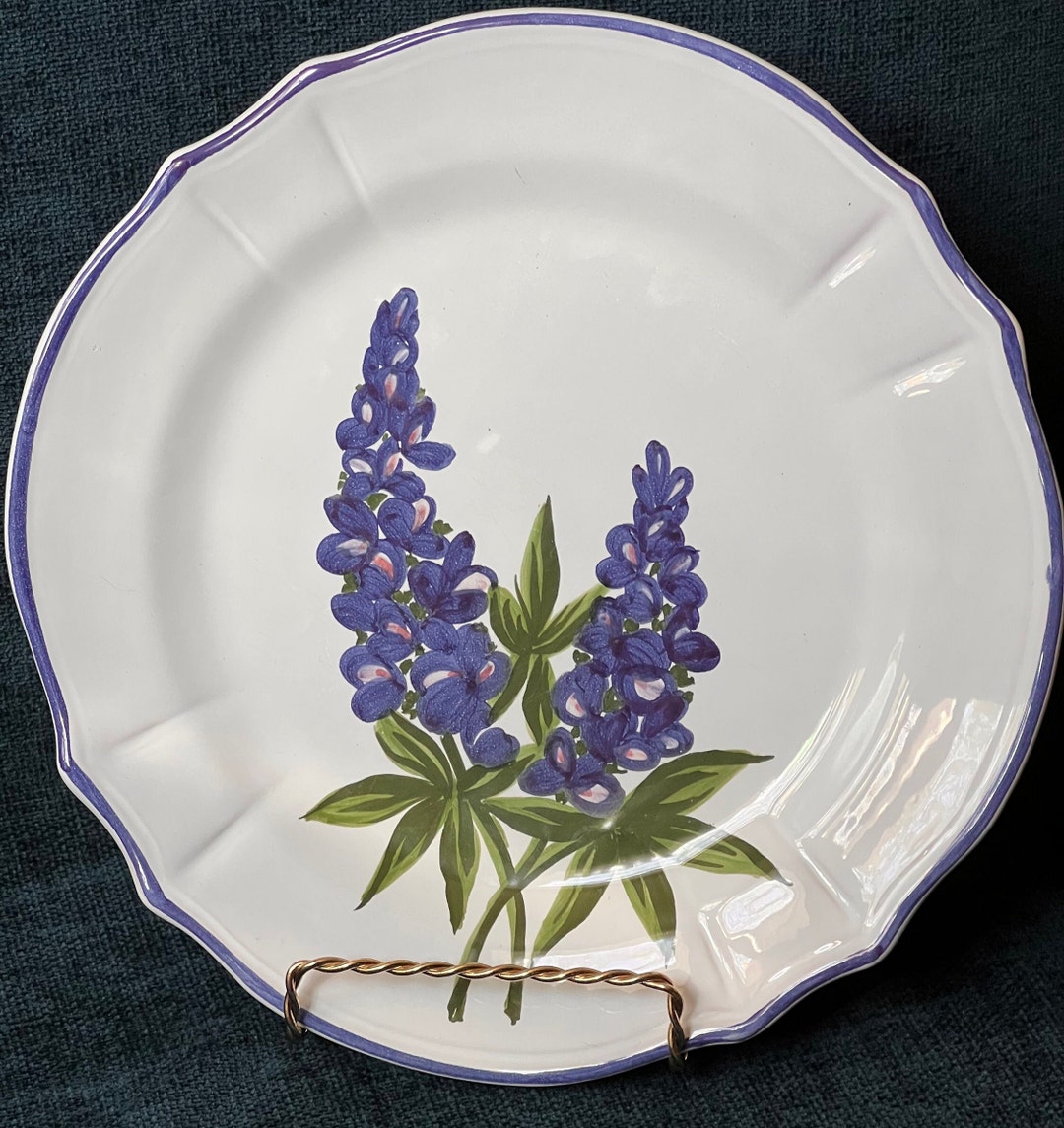 Bluebonnet Dinner Plate - Etsy