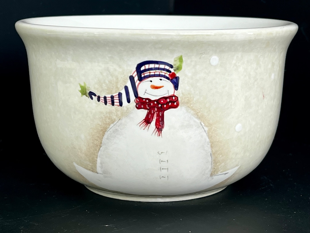 Oneida Snowmates Bowl - Etsy
