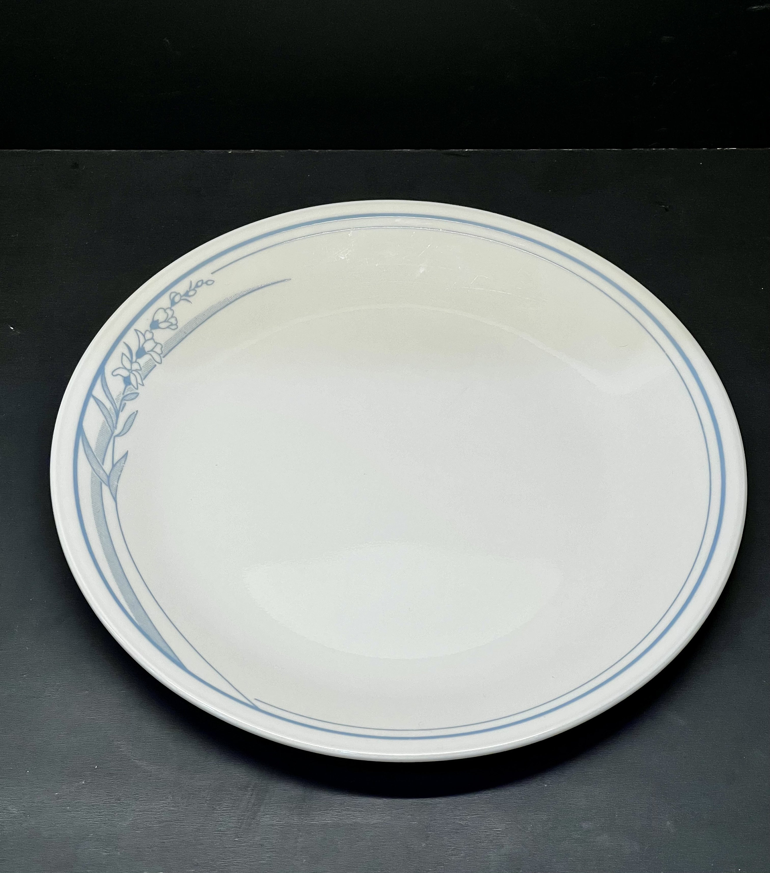 Corelle Blue Lily Dinnerware - Etsy