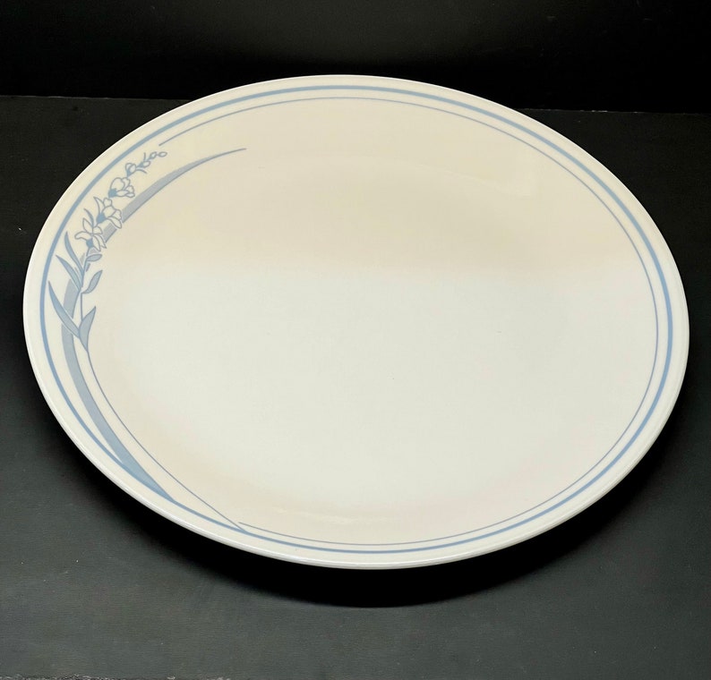Corelle Blue Lily Dinnerware - Etsy