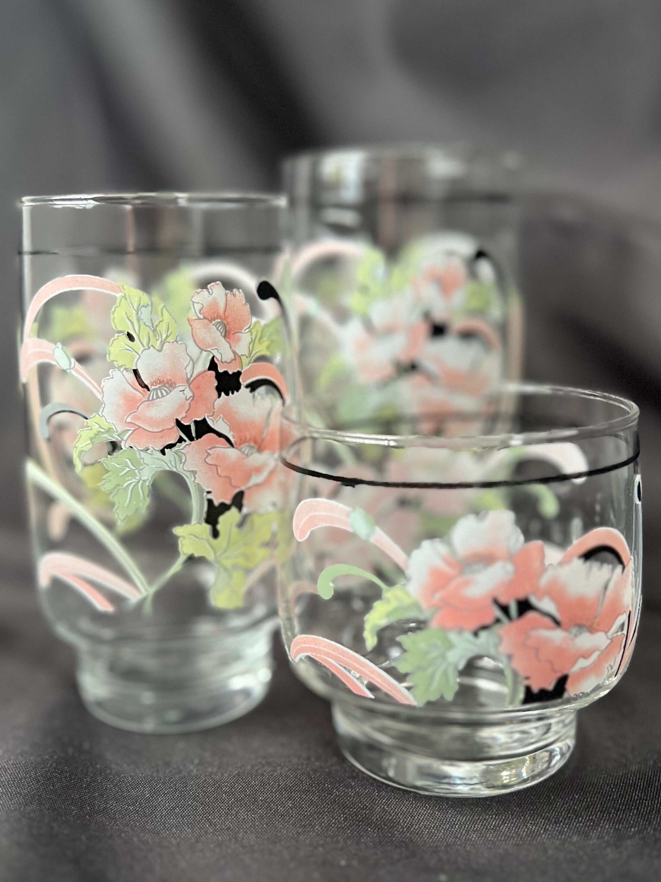 Sango Jolie Glassware - Etsy