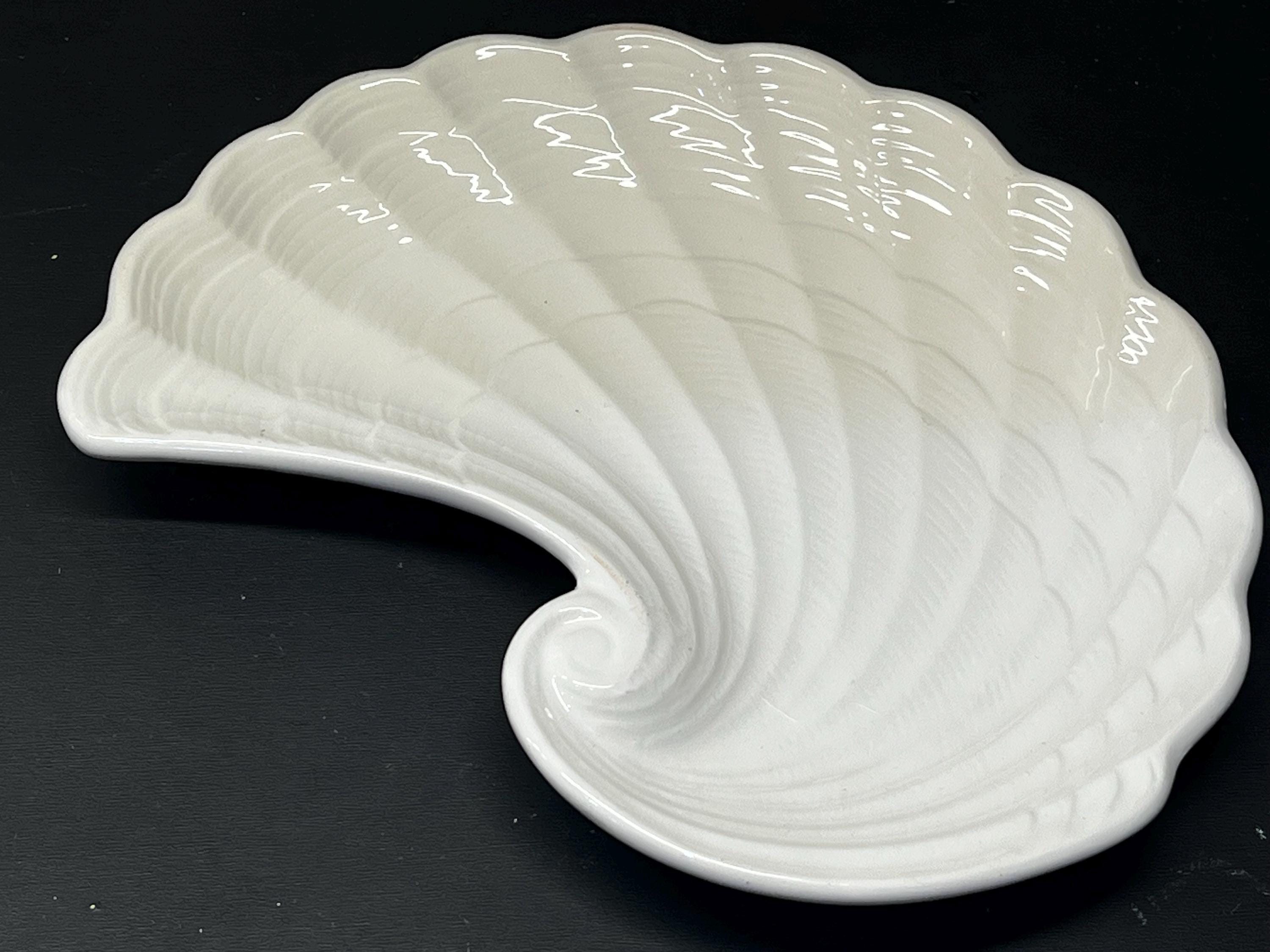 Vintage Shafford Shell Plates | Set of 4 - Etsy