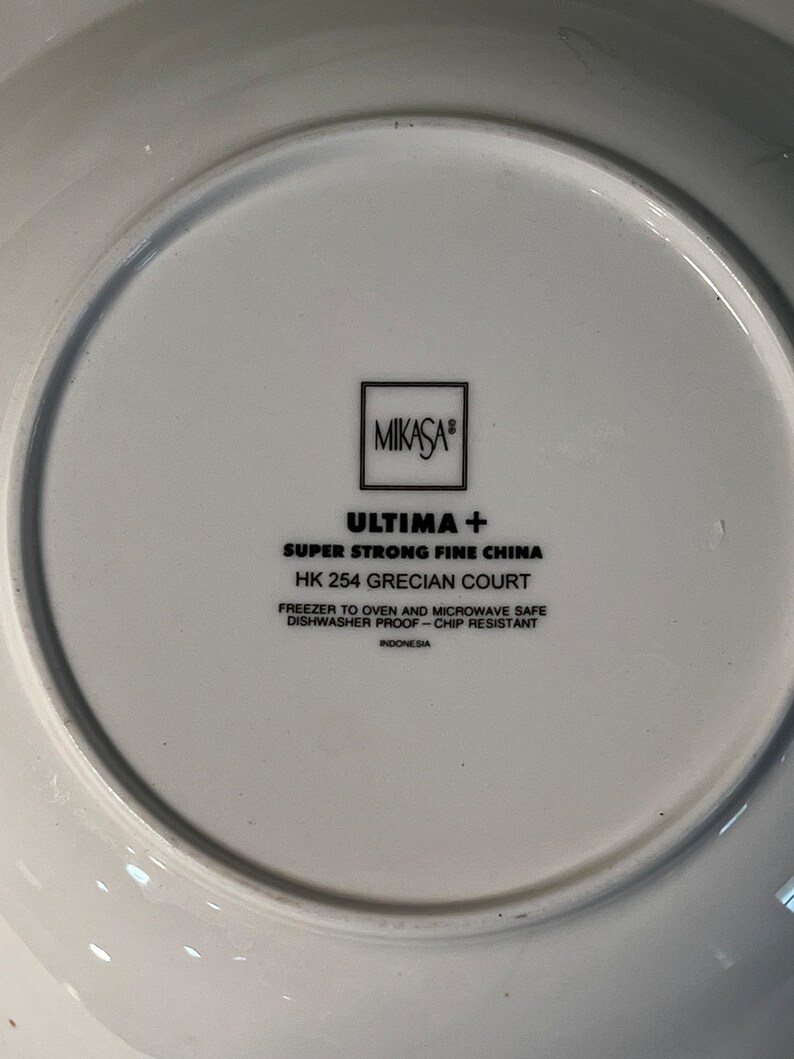 Mikasa Ultima Plus Grecian Court Fine China - Etsy