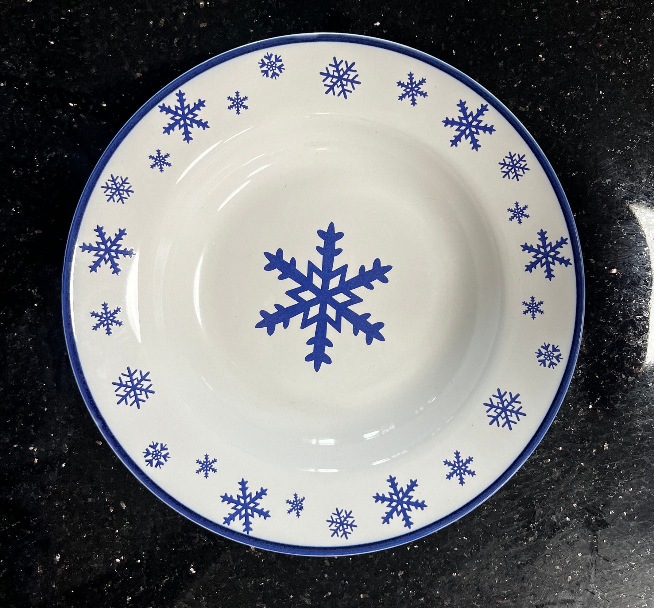 Meiwa Table Art Snowflake Dinnerware | Soup Bowls | Mugs - Etsy