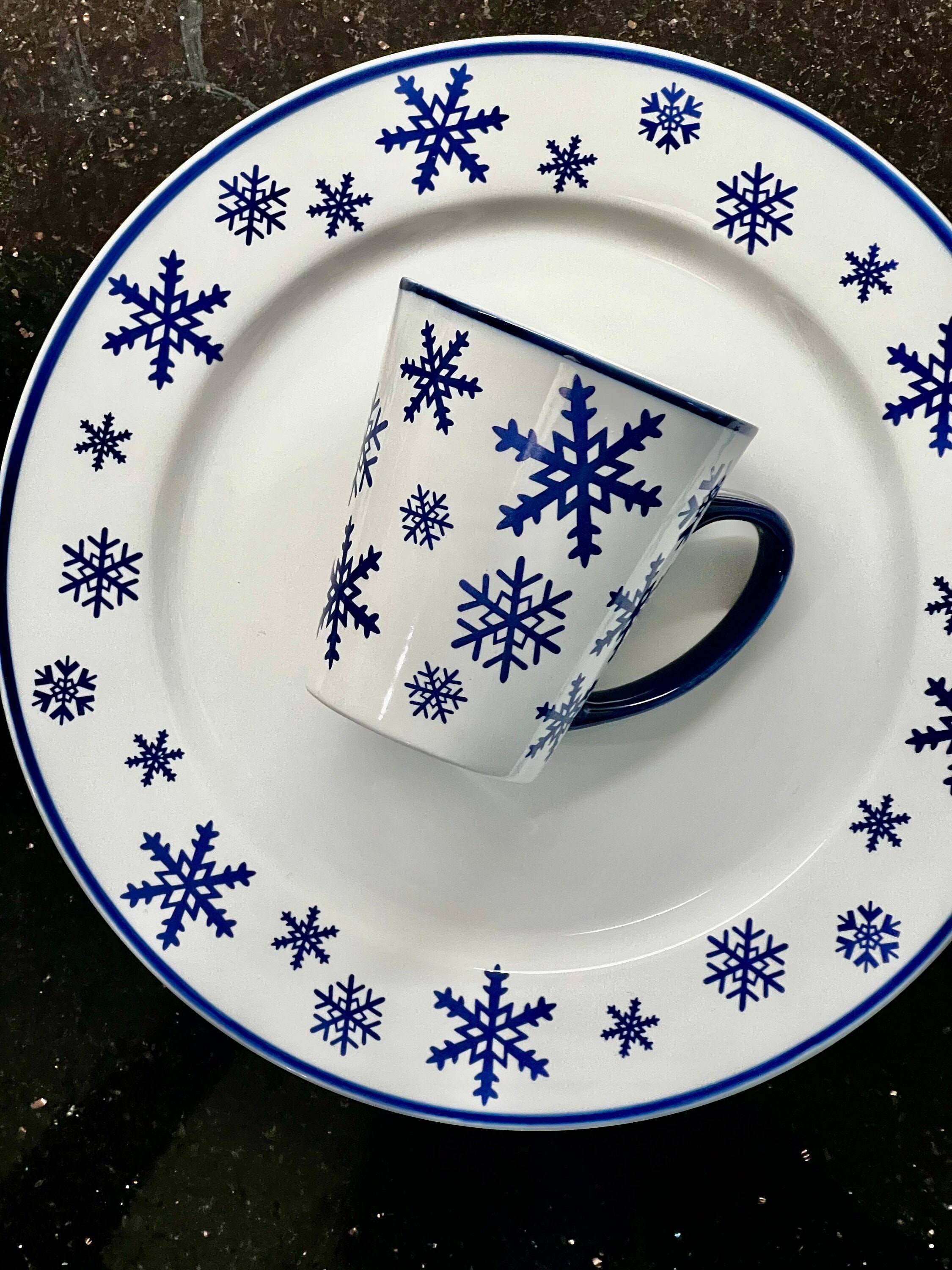 Meiwa Table Art Snowflake Dinnerware | Soup Bowls | Mugs - Etsy