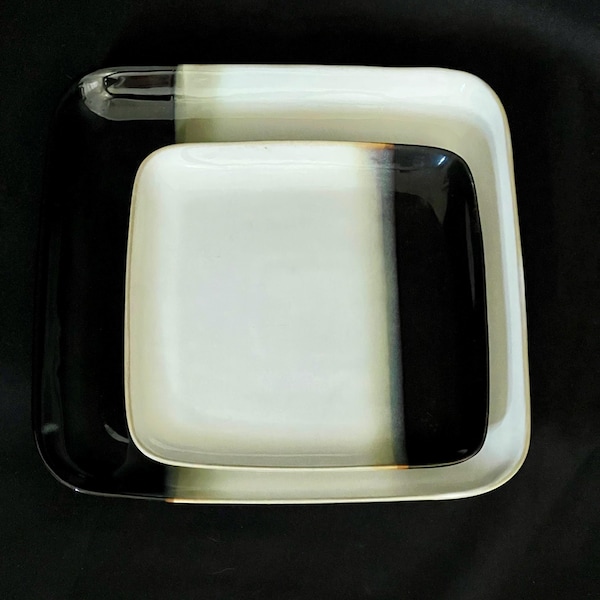 Sango Black Dinner Plates - Etsy