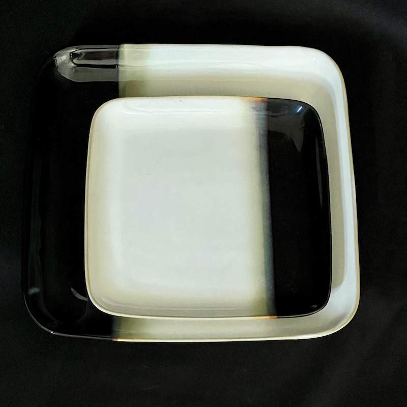 Sango Black Dinner Plates - Etsy