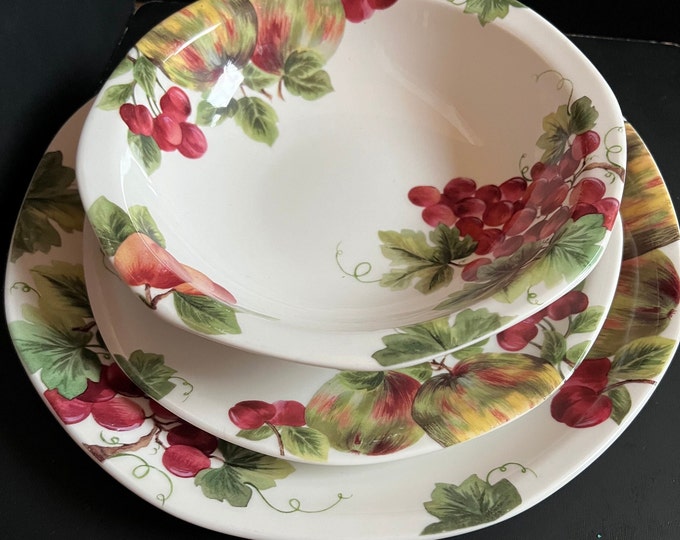 Royal Doulton Vintage Grape Dinnerware - Etsy