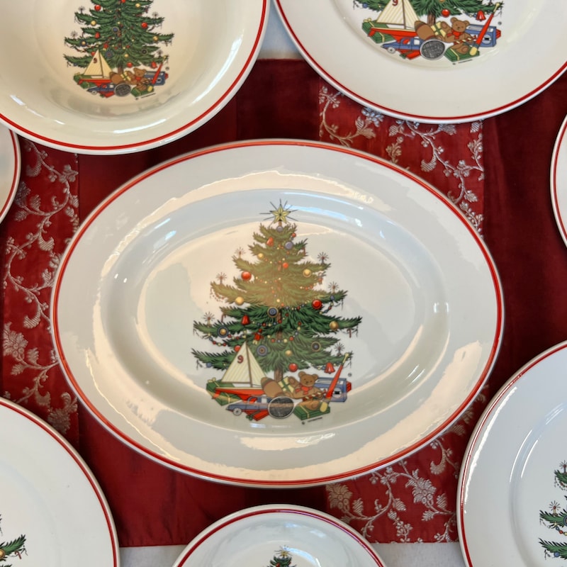 Christmas Dinnerware - Etsy