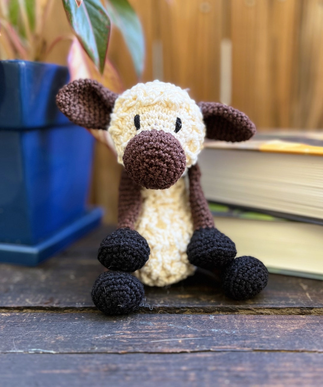 Pattern for Crochet Lamb Stuffed Animal-pdf Pattern - Etsy