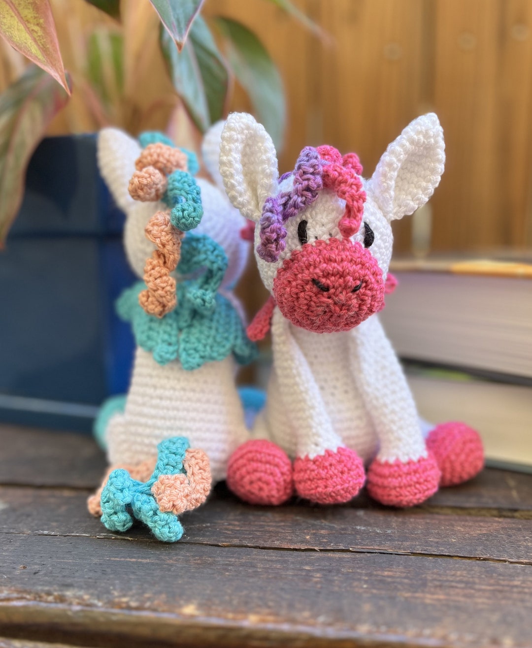 Crochet Pegasus Pattern--a Fantasy Amigurumi Pattern to Make Your Own ...