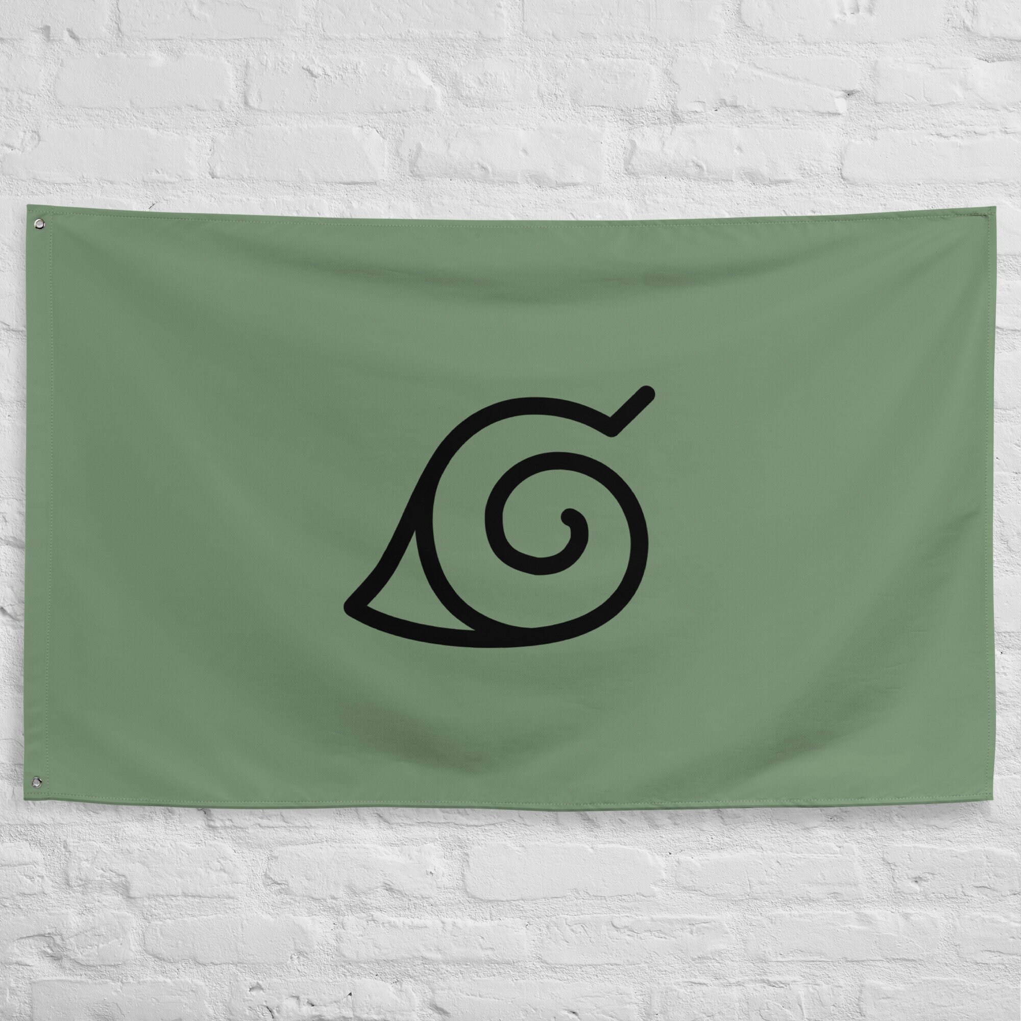 Naruto Konoha Village Anime Flag Banner Horizontal - Etsy