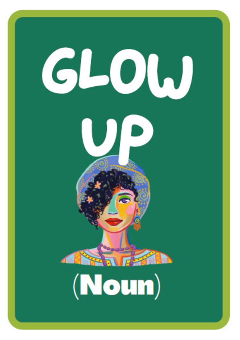 Gen Z Slang Card Game & Flash Cards - Digital Download - Etsy
