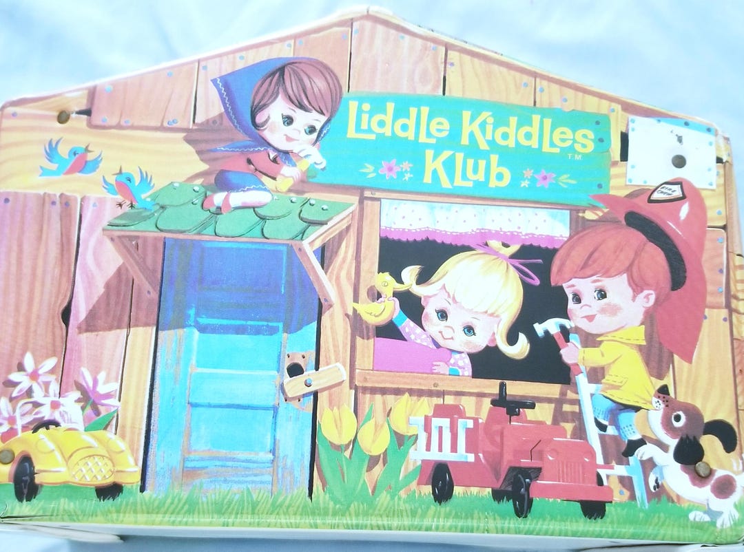 Vintage Little Kiddles Clubhouse 1965 - Etsy