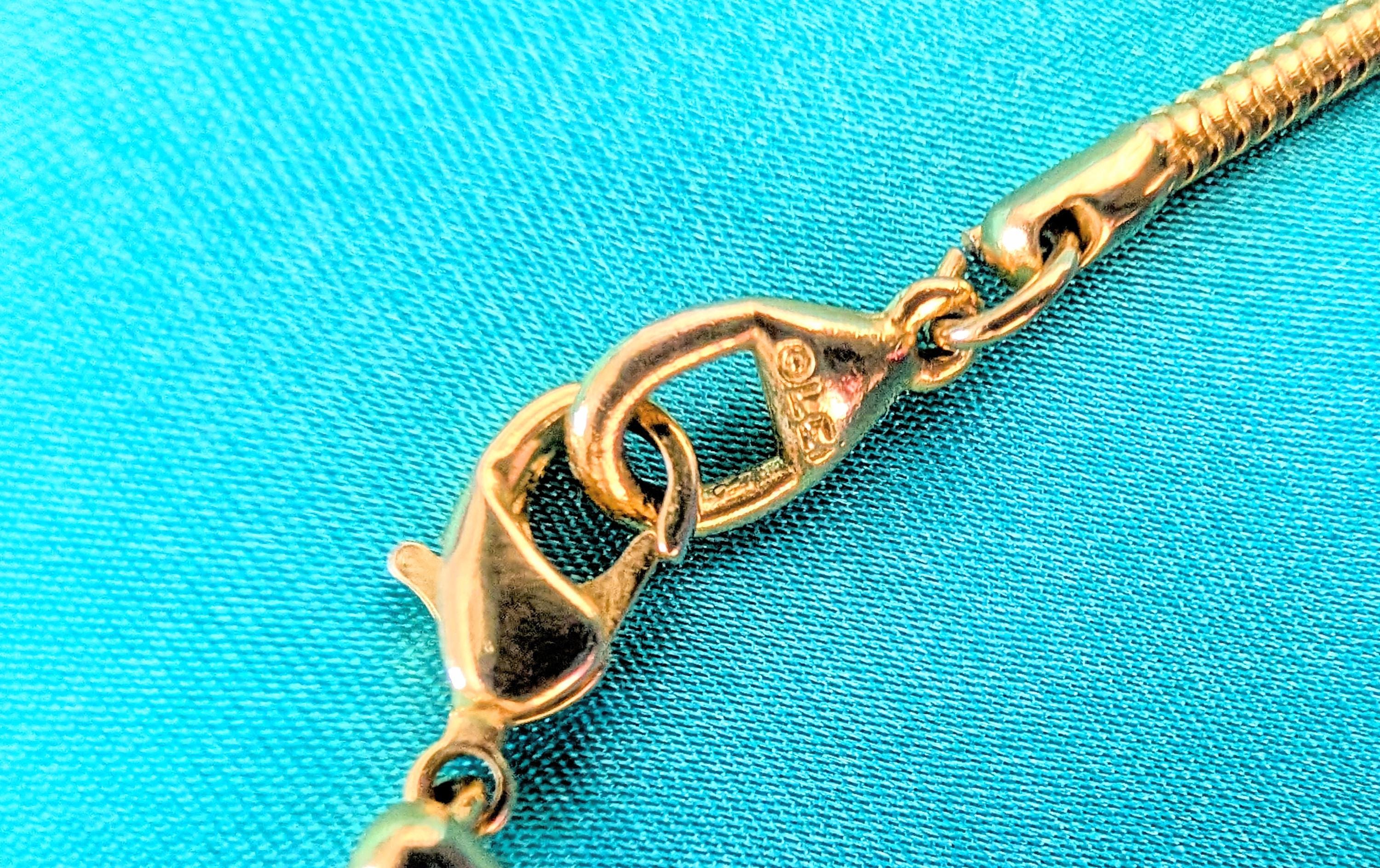 Vintage Gold- Tone Colibri Pocket Watch With Liz Claiborne Snake Chain ...