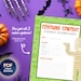 Halloween Costume Contest Judges Scorecard (printable PDF) - Etsy