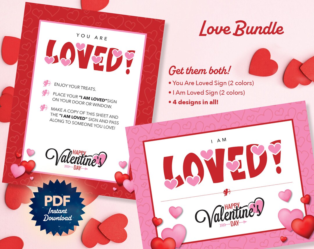 I've Been Loved Valentine Printable Valentines Game Valentines Day ...