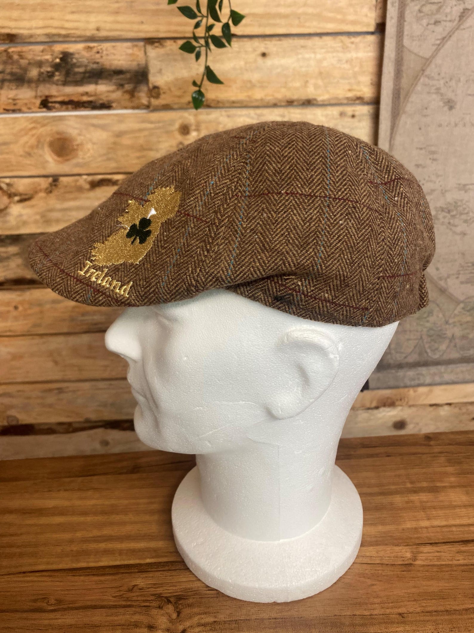 Irish Golfer Peak Tweed Cap - Etsy