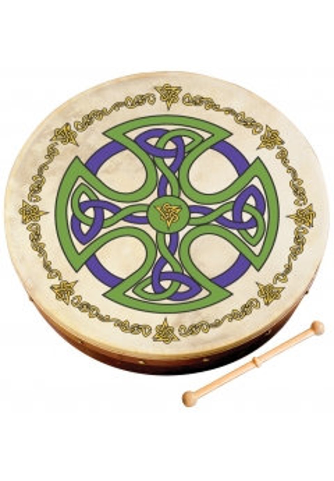 Waltons 18" Brosna Bodhran and Beater - Etsy
