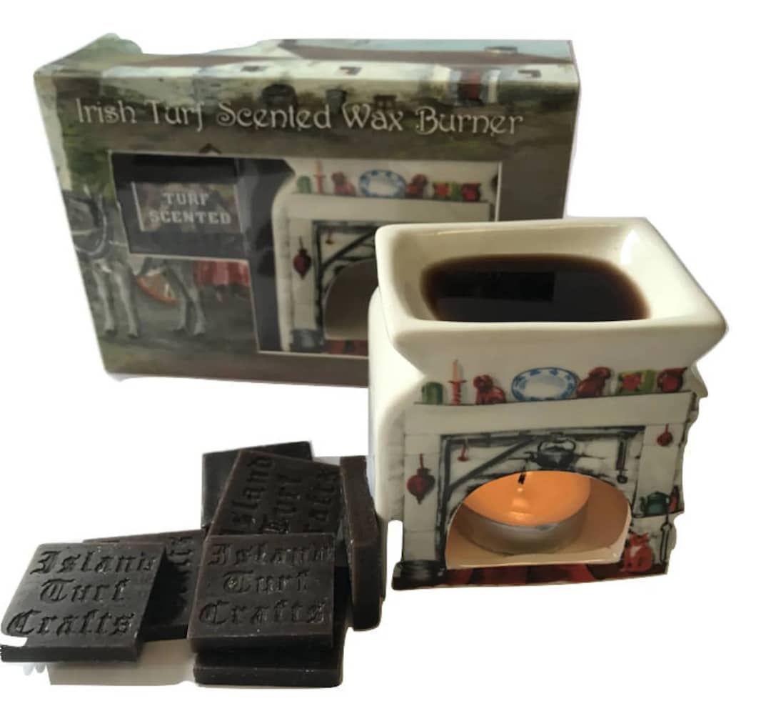 Traditional Irish Turf Scented Wax Burner (SC01) - Etsy