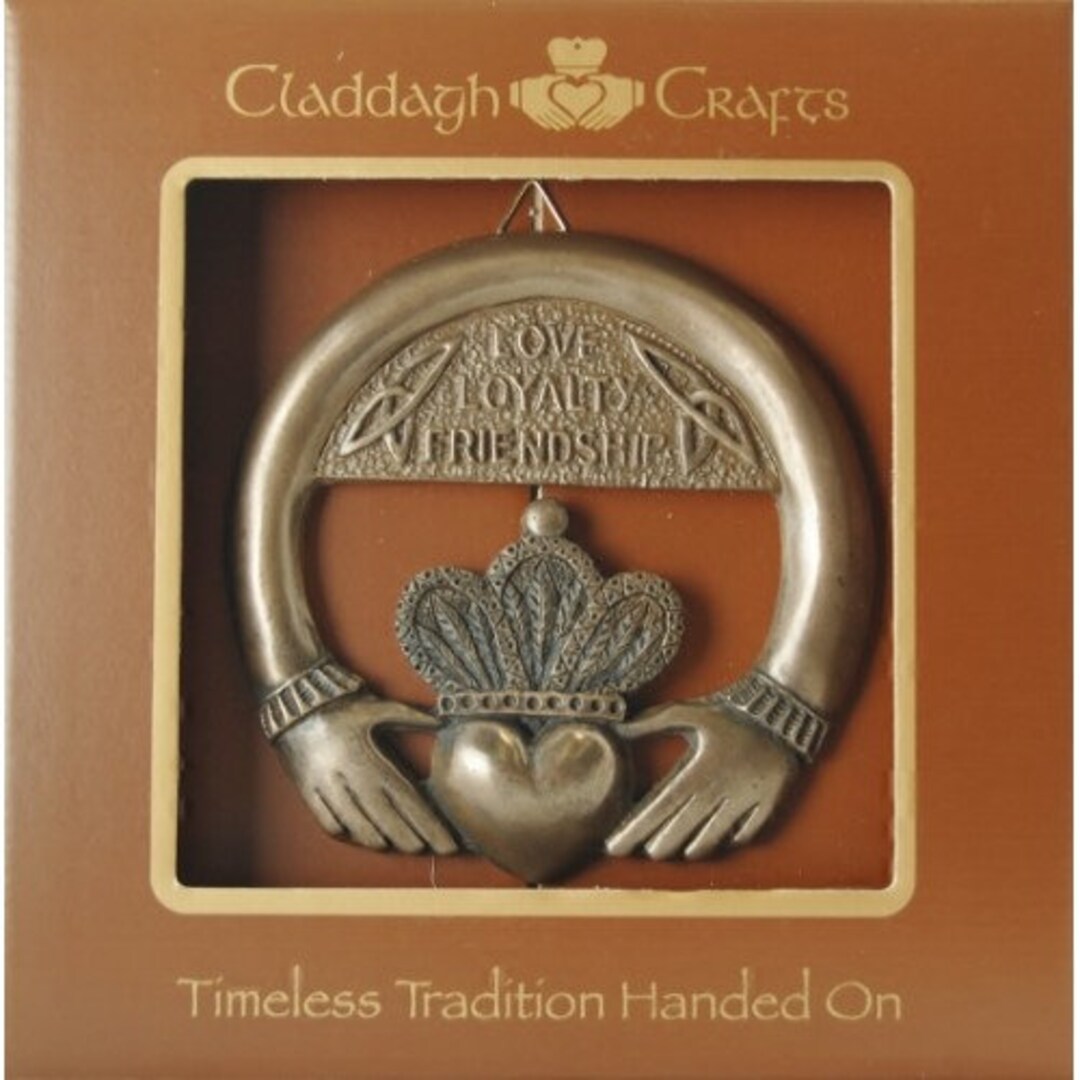 Bronze Claddagh Plaque 6" (TF01) - Etsy