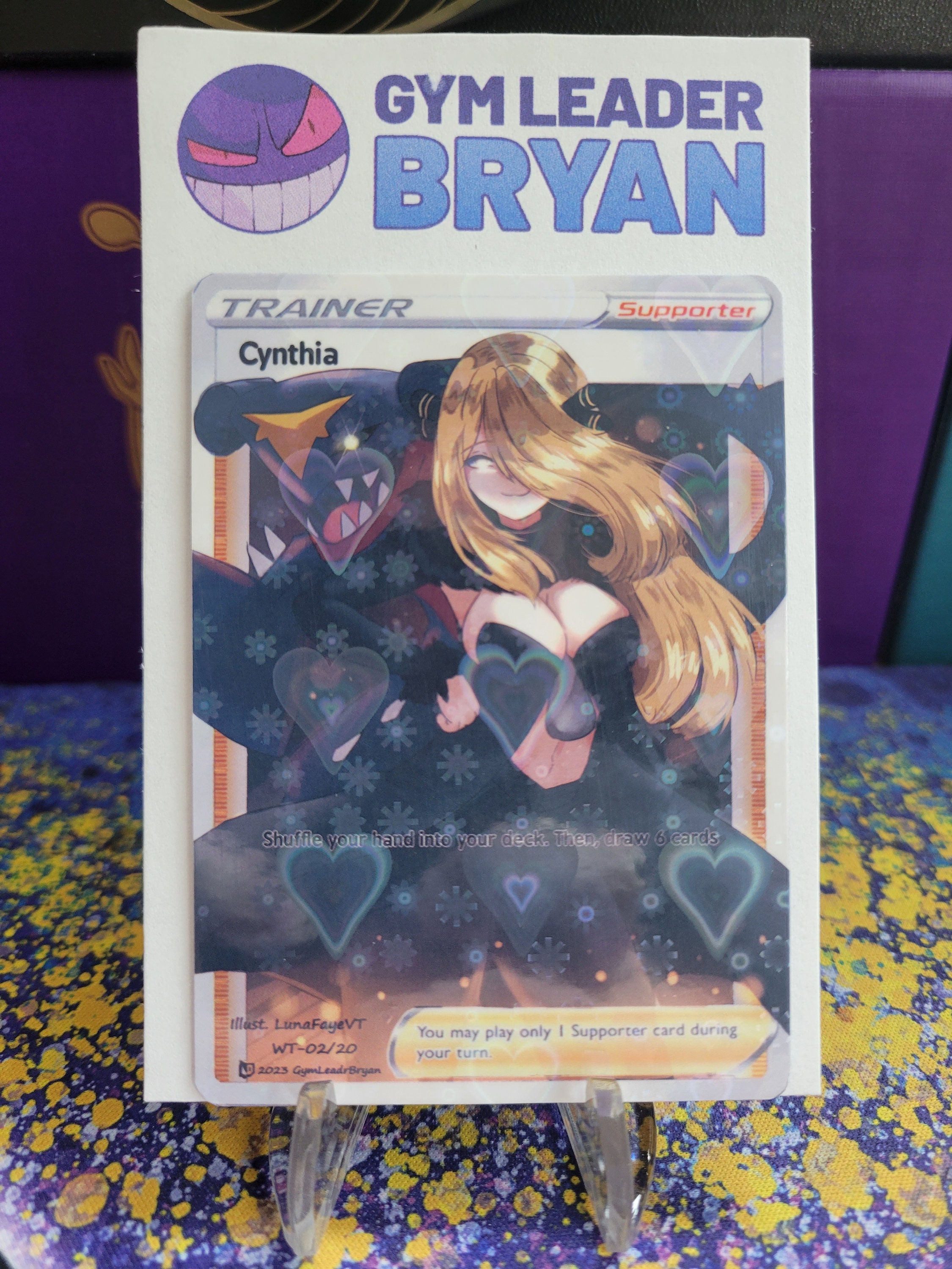 Pokemon Gym Leader Cynthia