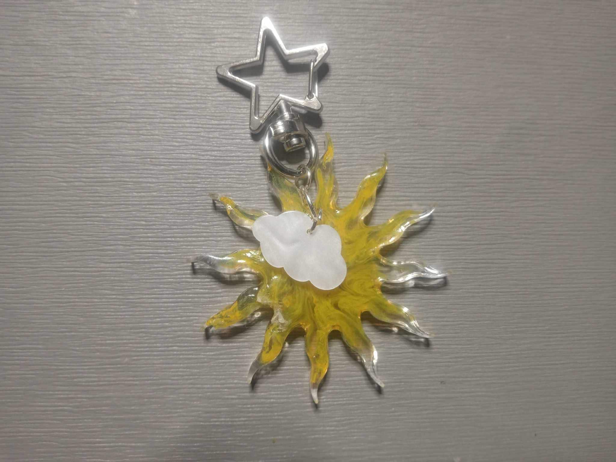 Sun and Moon Keychains - Etsy