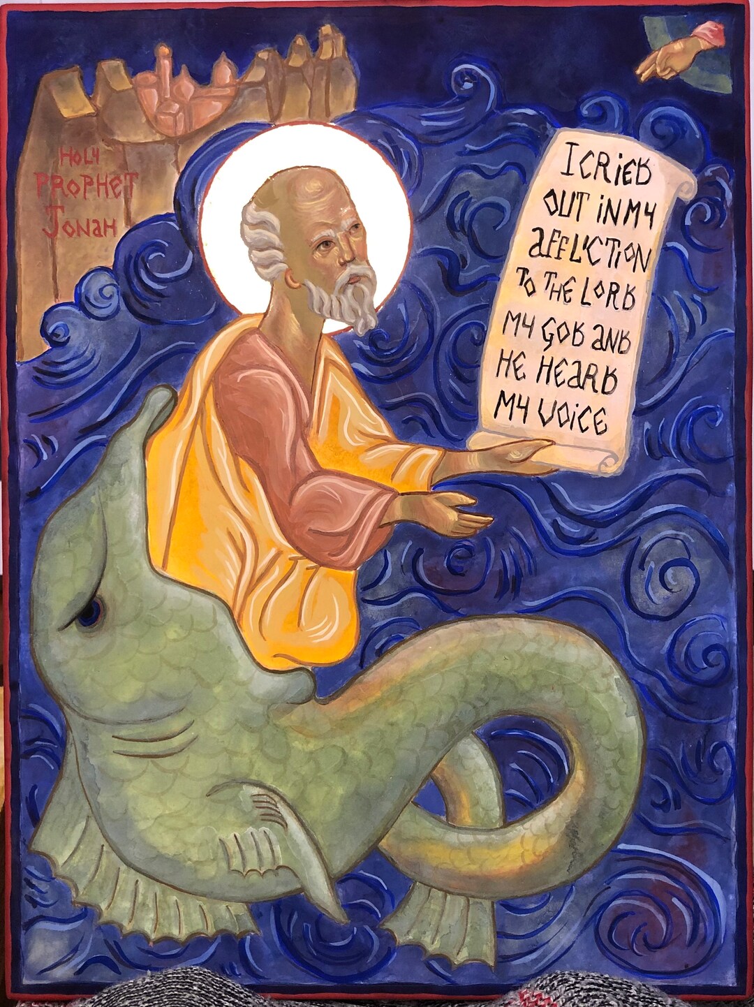 Jonah and the Great Fish - Etsy