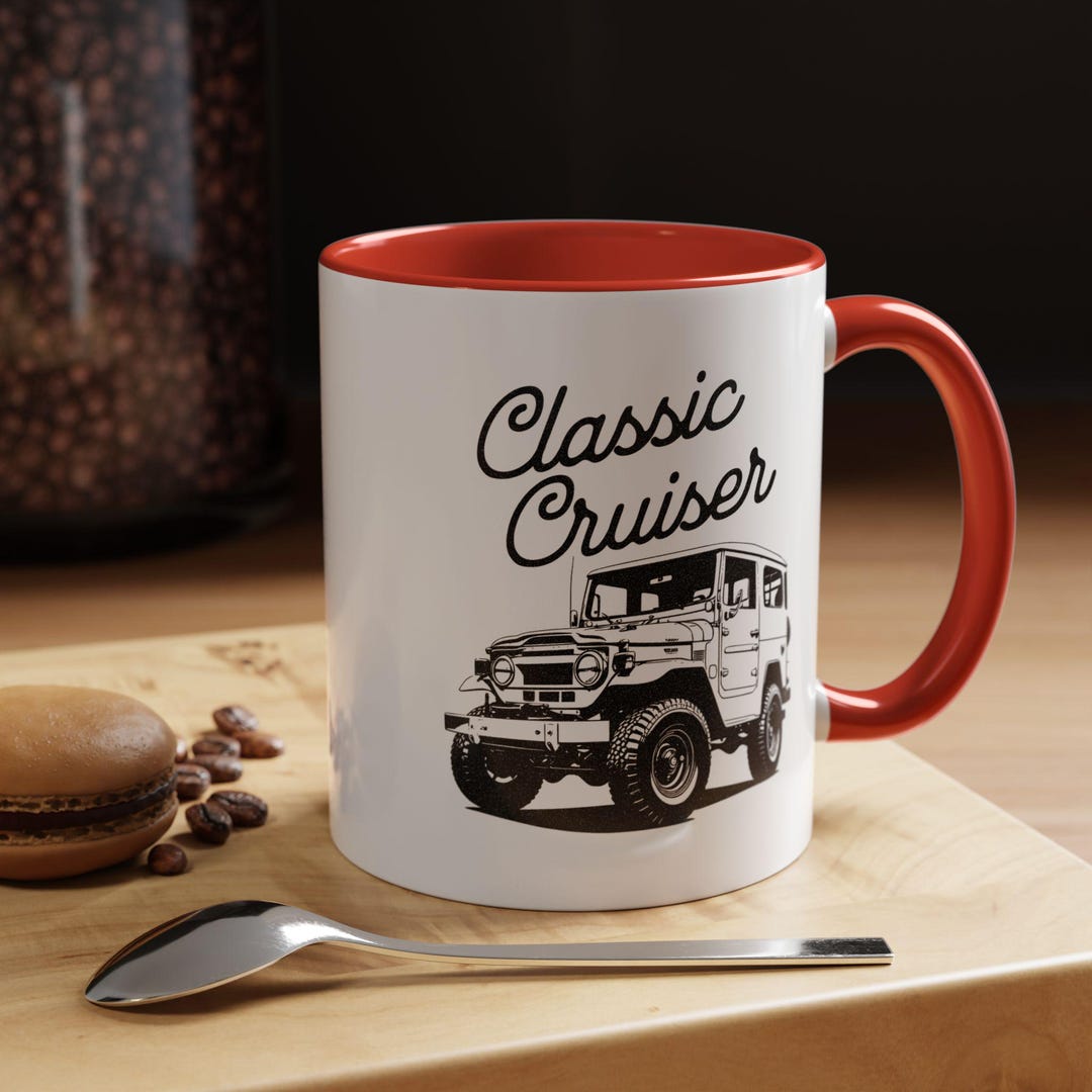 FJ40 Toyota Land Cruiser Mug: Classic Offroad 4X4 Safari Cup - Etsy