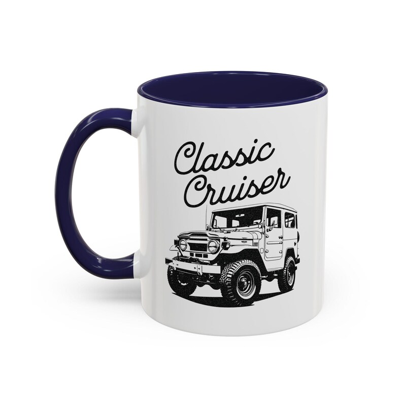 FJ40 Toyota Land Cruiser Mug, Classic Cruiser, Offroad 4X4 Gift, Father ...
