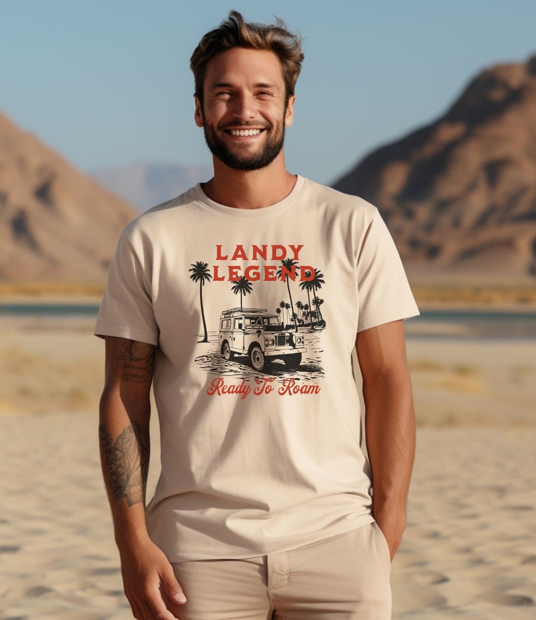 Landy Legend Land Rover Shirt, 4X4 Offroad Safari Apparel - Etsy