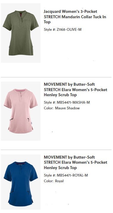 Custom Embroidered Scrubs With Crest + Name - Etsy