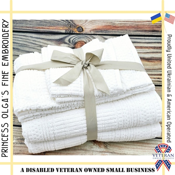 Monogrammed Towels - Etsy