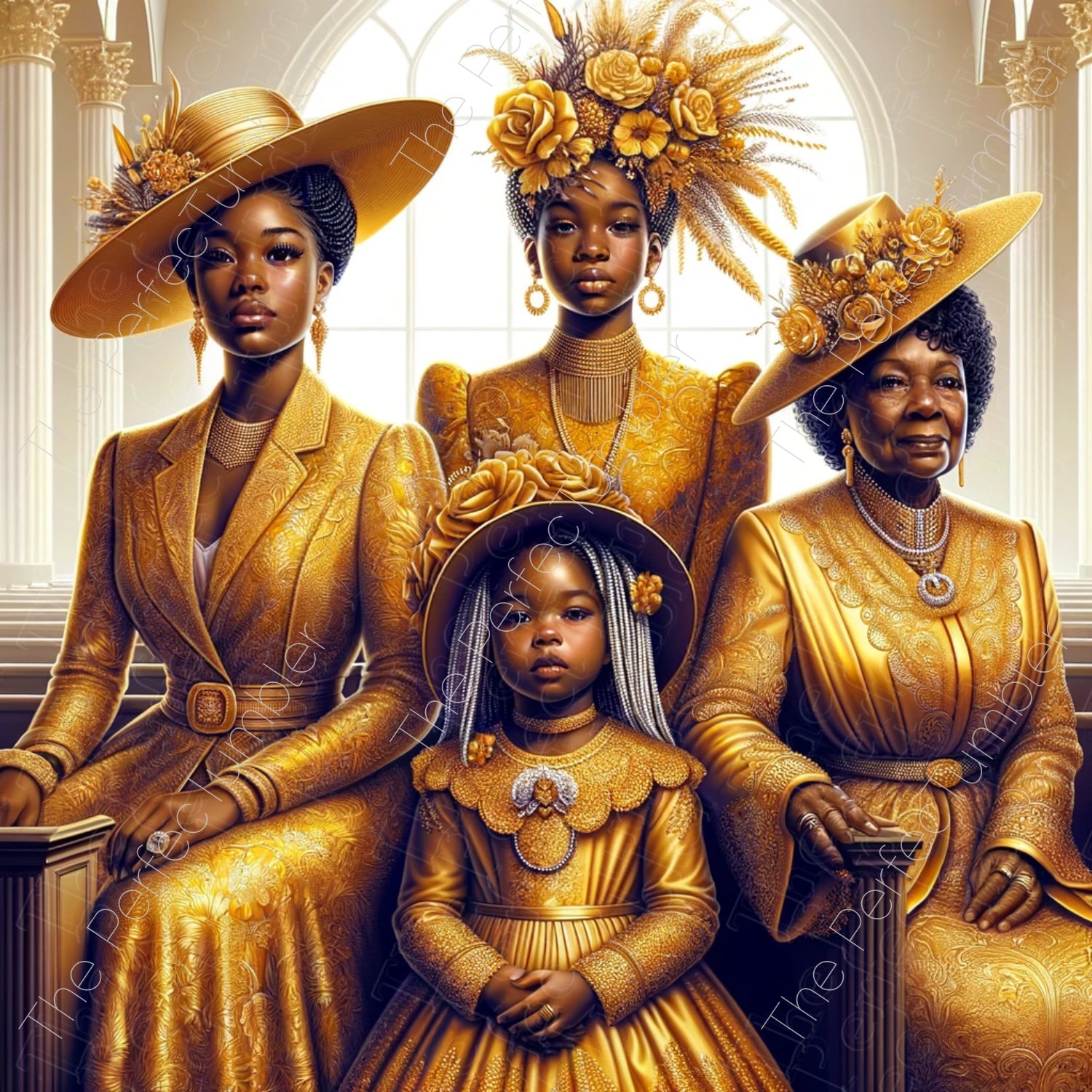 Church Ladies Gold Series: Celebrating Generations of Faith - Etsy