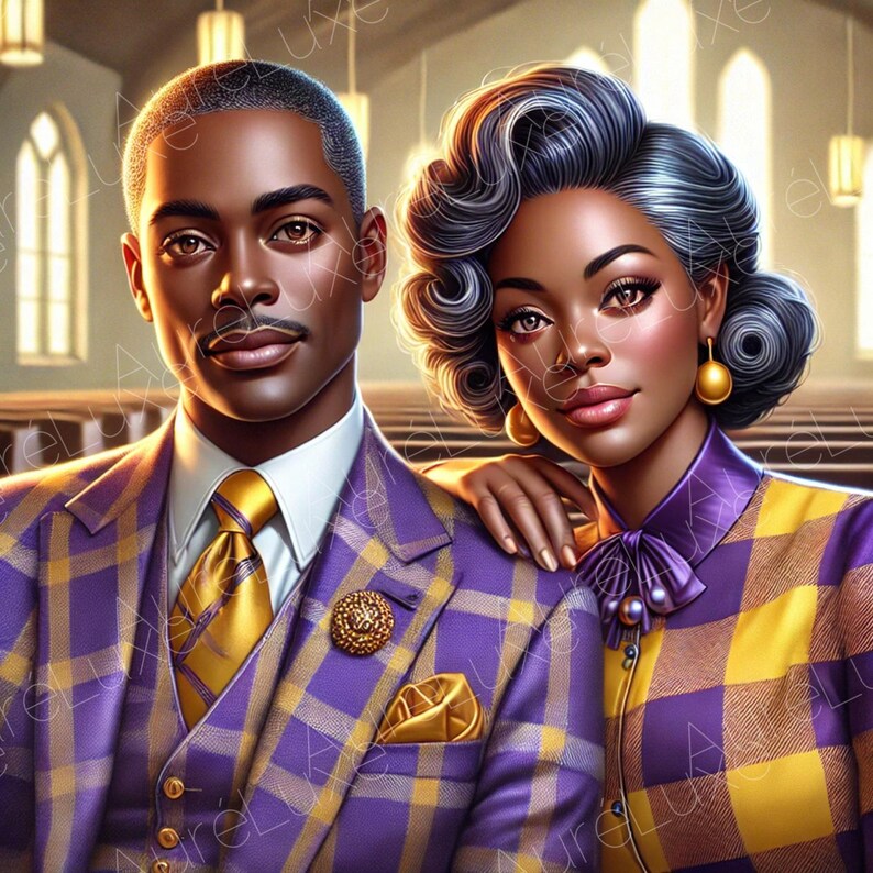 Gospel in Gingham: Tradition, Texture, and Testimony (purple and Yellow ...