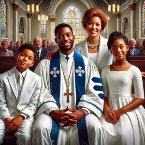 Clergy and Family (white) - Etsy