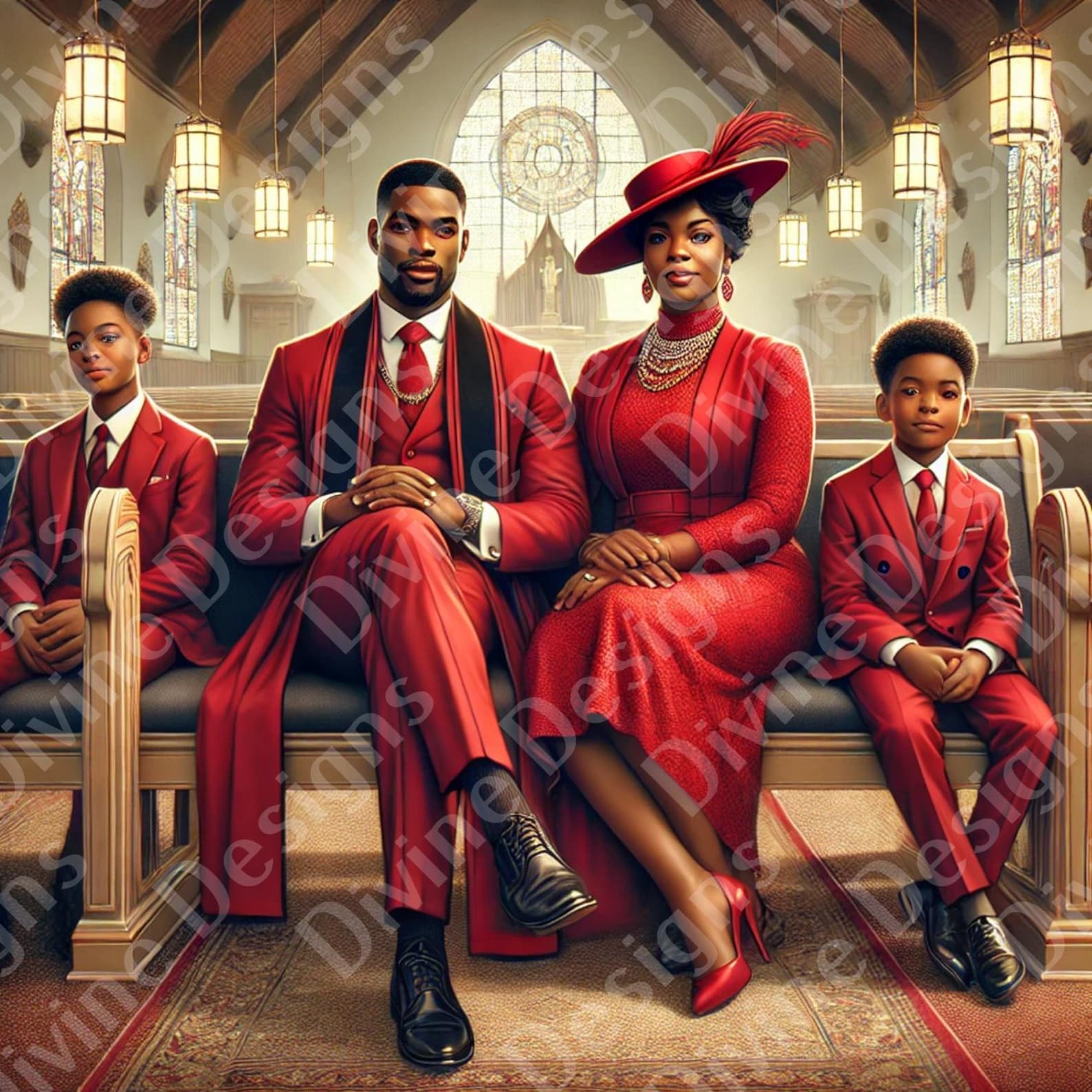 The First Family Collection – African American Church Portrait Series ...