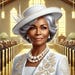 First Lady Regal Church Hats Collection (white) - Etsy