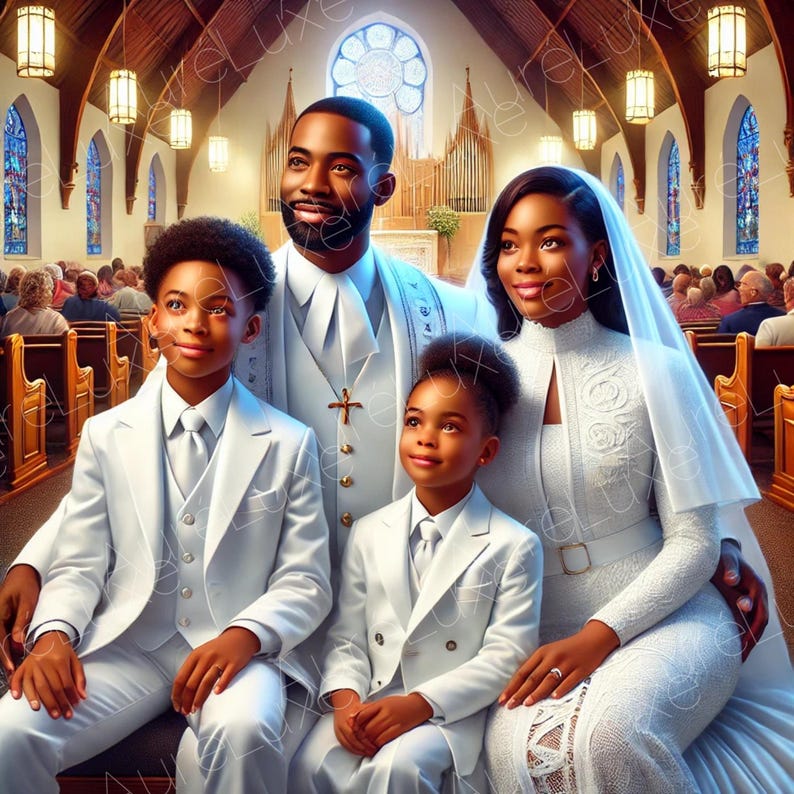 Clergy and Family (white) - Etsy