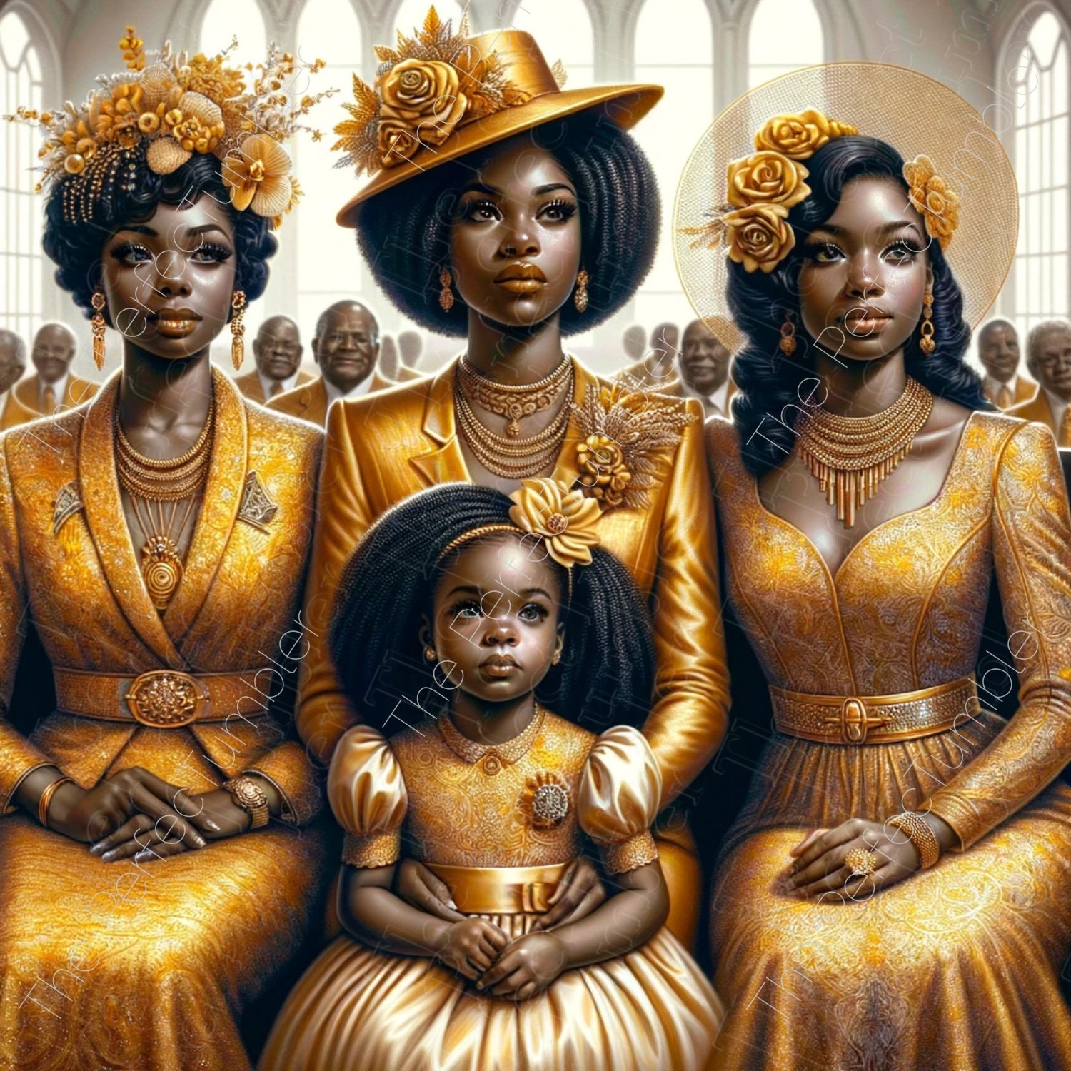 Church Ladies Gold Series: Celebrating Generations of Faith - Etsy