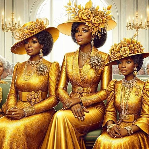 Church Ladies Gold Series: Celebrating Generations of Faith - Etsy