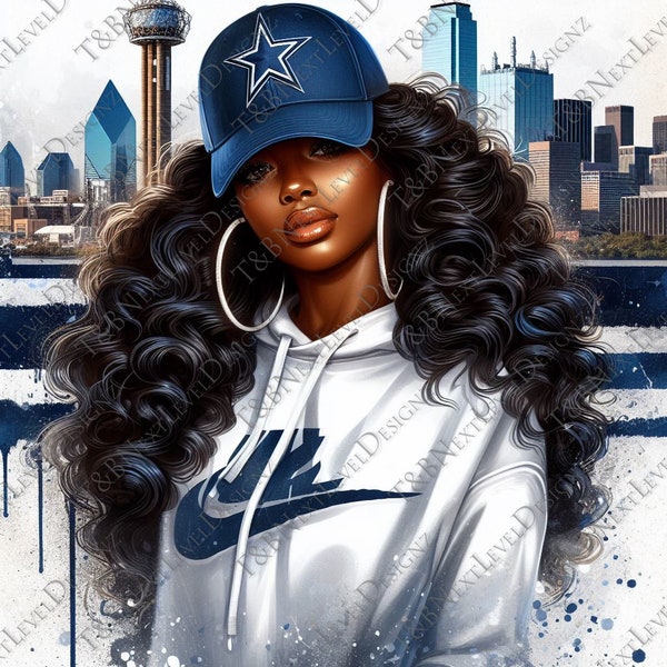 Dallas Girl Wall Art - Etsy
