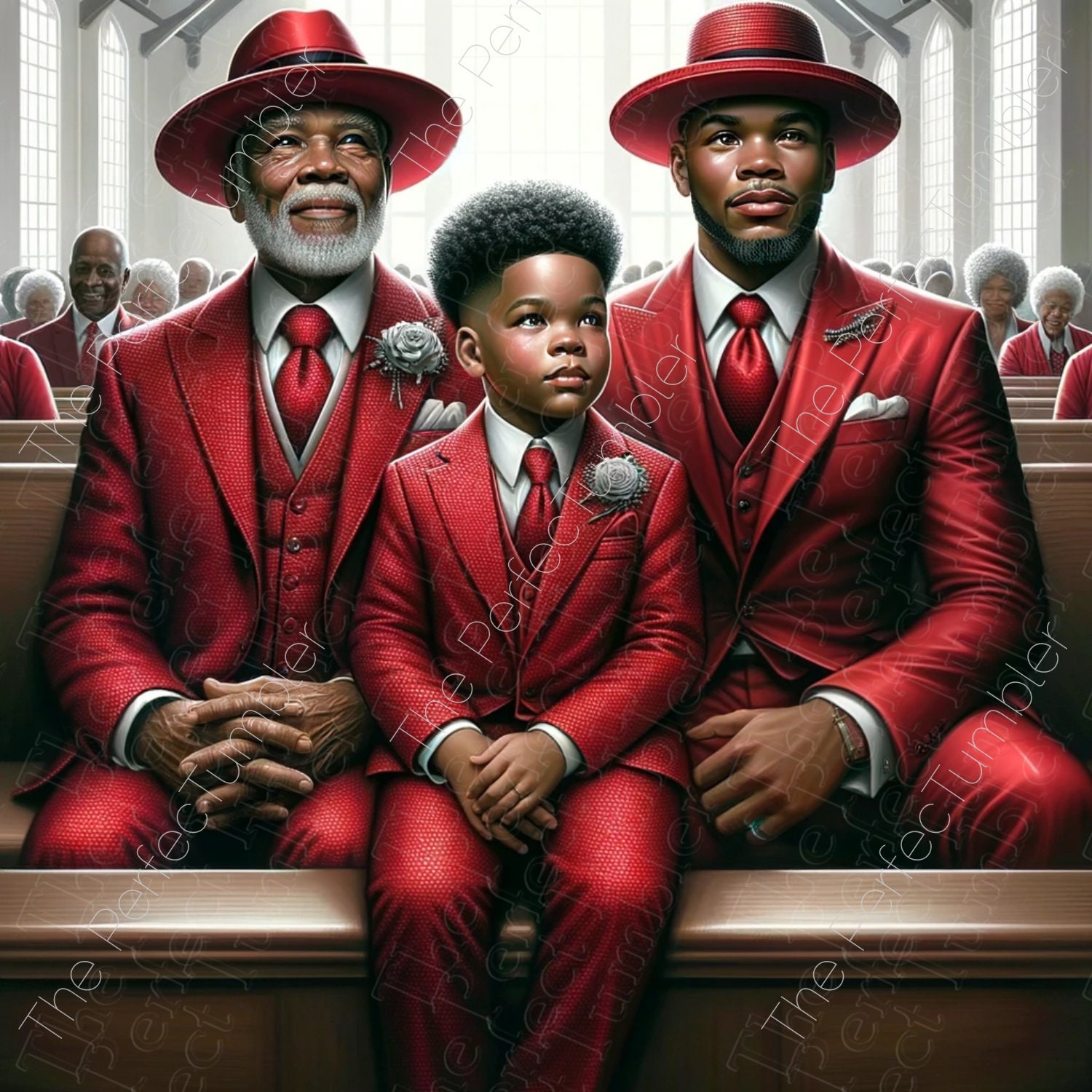 Men of the Church Red Faith Series (planners, Covers, Clipart, Journals ...
