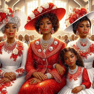 Church Ladies Black and Red Faith Series Journal Notebook, Journal ...