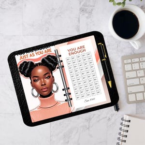 You Are Enough Savings Challenge Cards: A6 Budget Binder Inserts (PDF ...