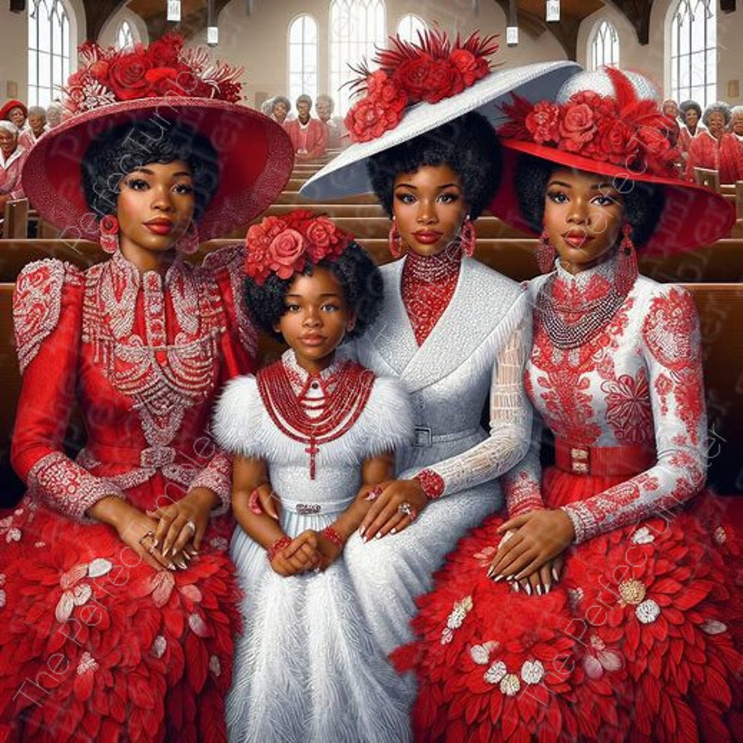 Church Ladies Black and Red Faith Series Journal Notebook, Journal ...