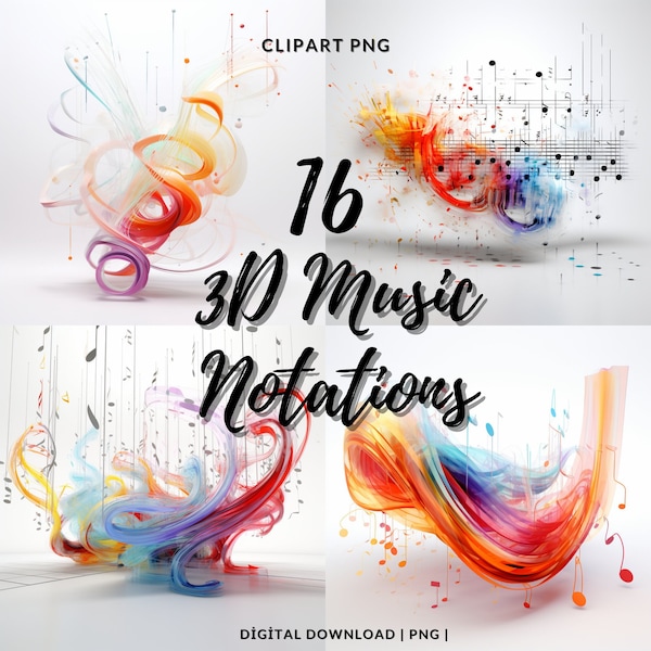 Music Clip Art - Etsy