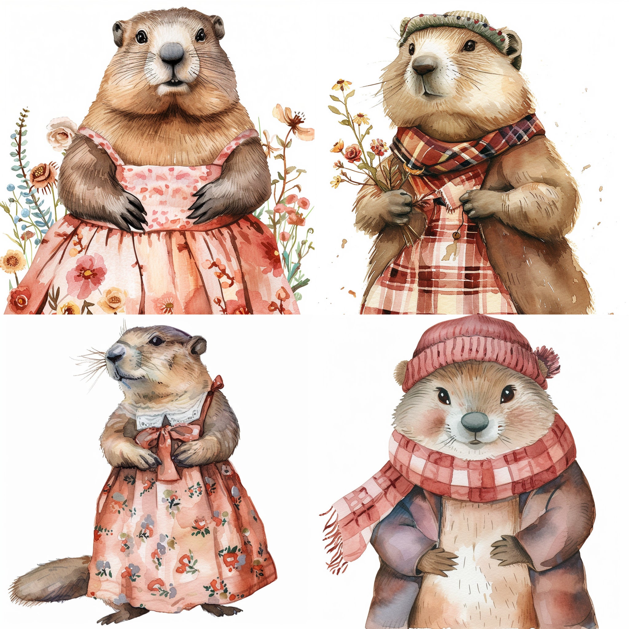 Groundhog Clipart Png, 28 Groundhog Day Images Bundle, Happy Groundhog ...