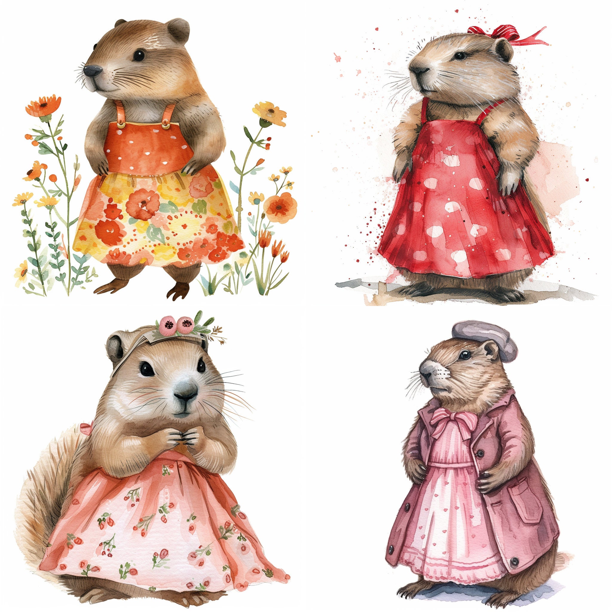 Groundhog Clipart Png, 28 Groundhog Day Images Bundle, Happy Groundhog ...