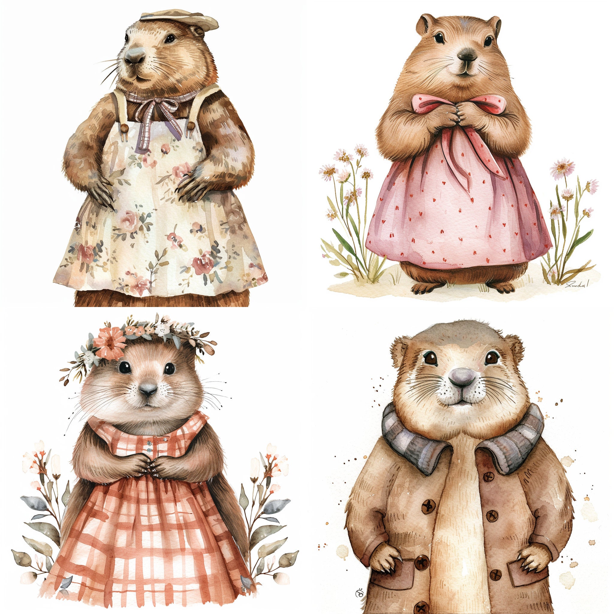 Groundhog Clipart Png, 28 Groundhog Day Images Bundle, Happy Groundhog ...